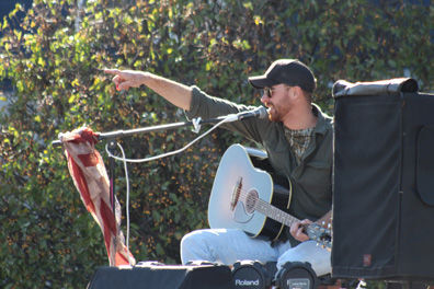 Tyler Ruef plays in street concert | Free Press-Courier ...