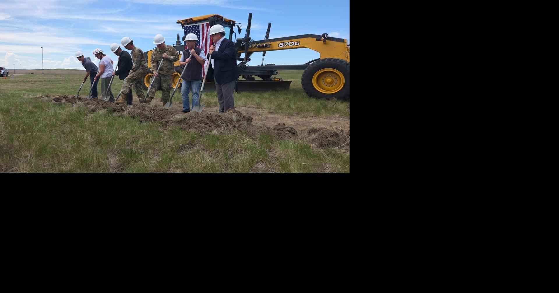New south gate marks start of Sentinel work at Malmstrom | News ...