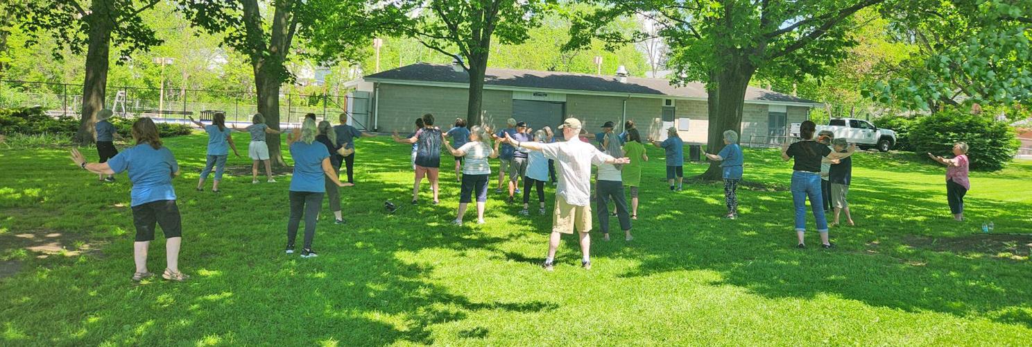 Tai chi classes practice in park | Community | tiogapublishing.com