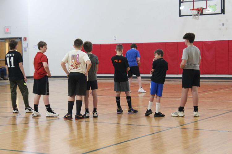 Kids sink baskets at Elks Lodge annual Hoop Shoot | Multimedia ...