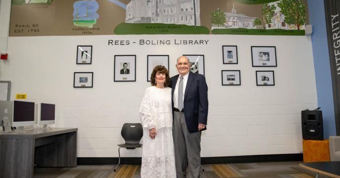 Jon Rees' Ribbon Cutting for Paris High School | | topsinlex.com