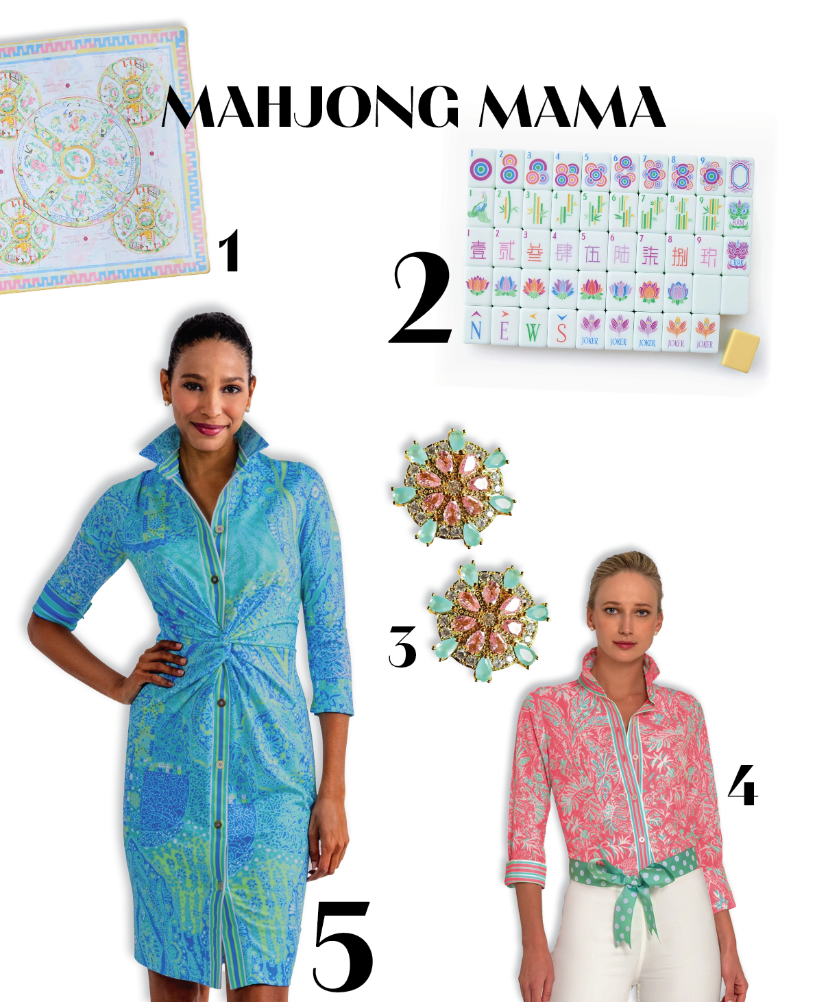 Get the Look: Mahjong Mama | Fashion | topsinlex.com