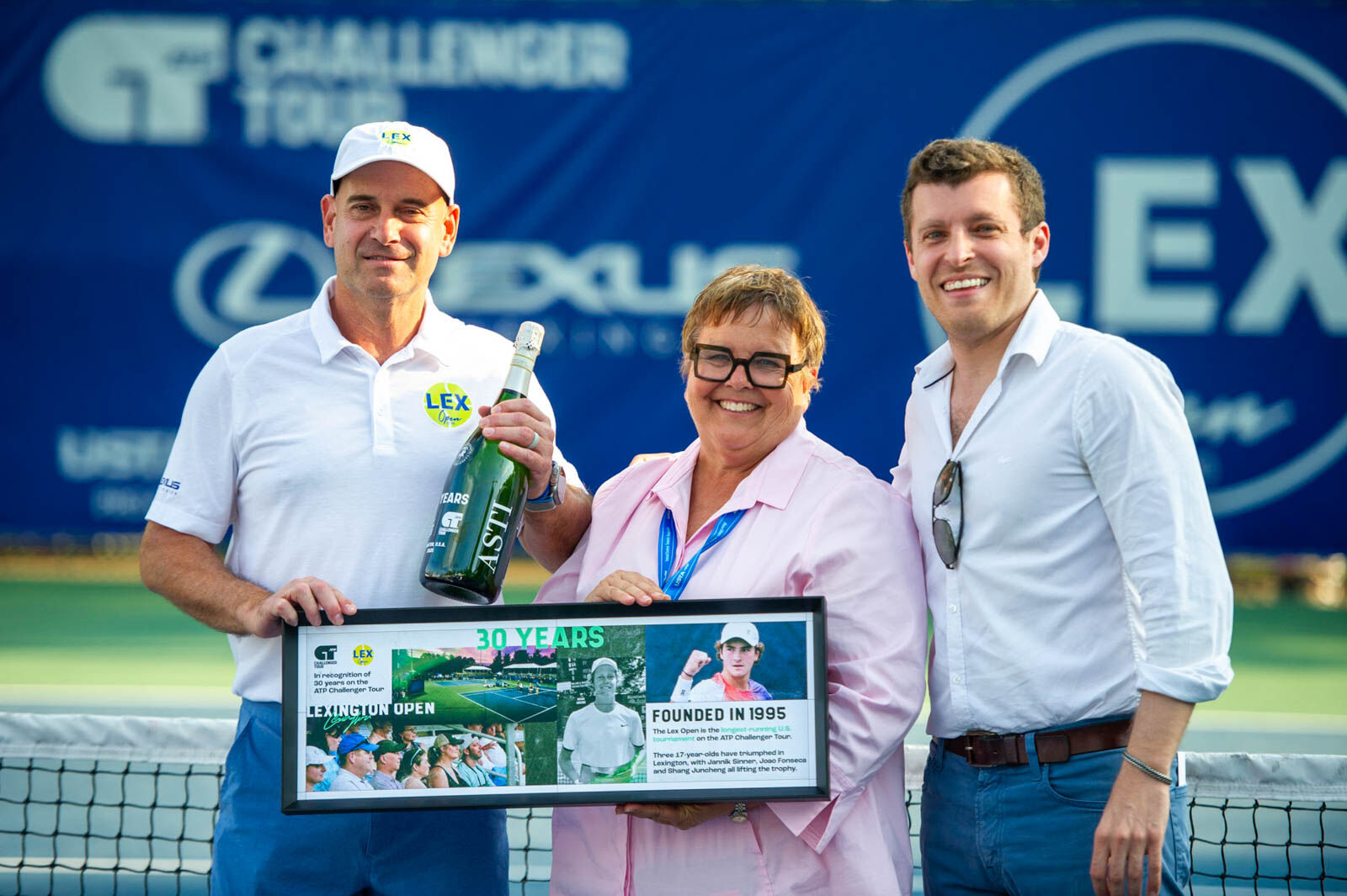 LEX Open - 30th Anniversary Celebration - KCH/WGM Party in Lexus Tent ...