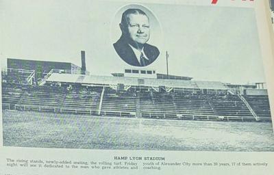 ON THIS DAY Stadium dedication honors Coach Hamp Lyon | News ...