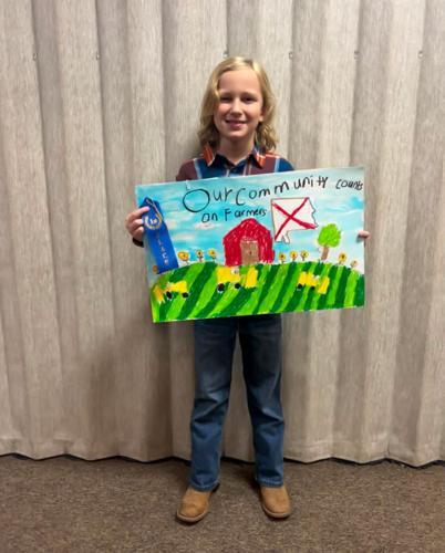 DES student wins Farm-City poster contest for county | News ...
