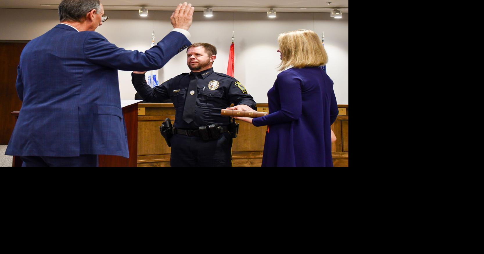 Spivey sworn in as police chief | Alexander City Outlook ...