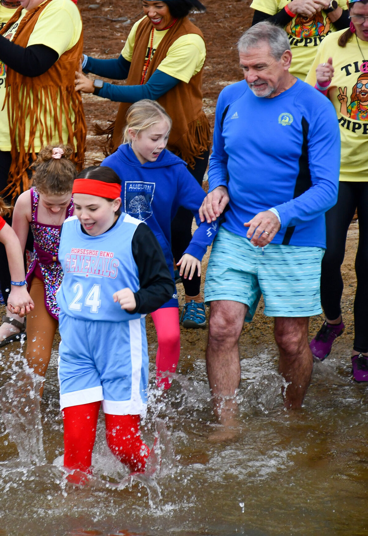 Plungers braved frigid Lake Martin water | Alexander City Outlook ...