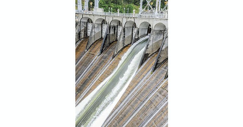 Martin Dam opens spillway gates due to heavy rain, full pool | News ...