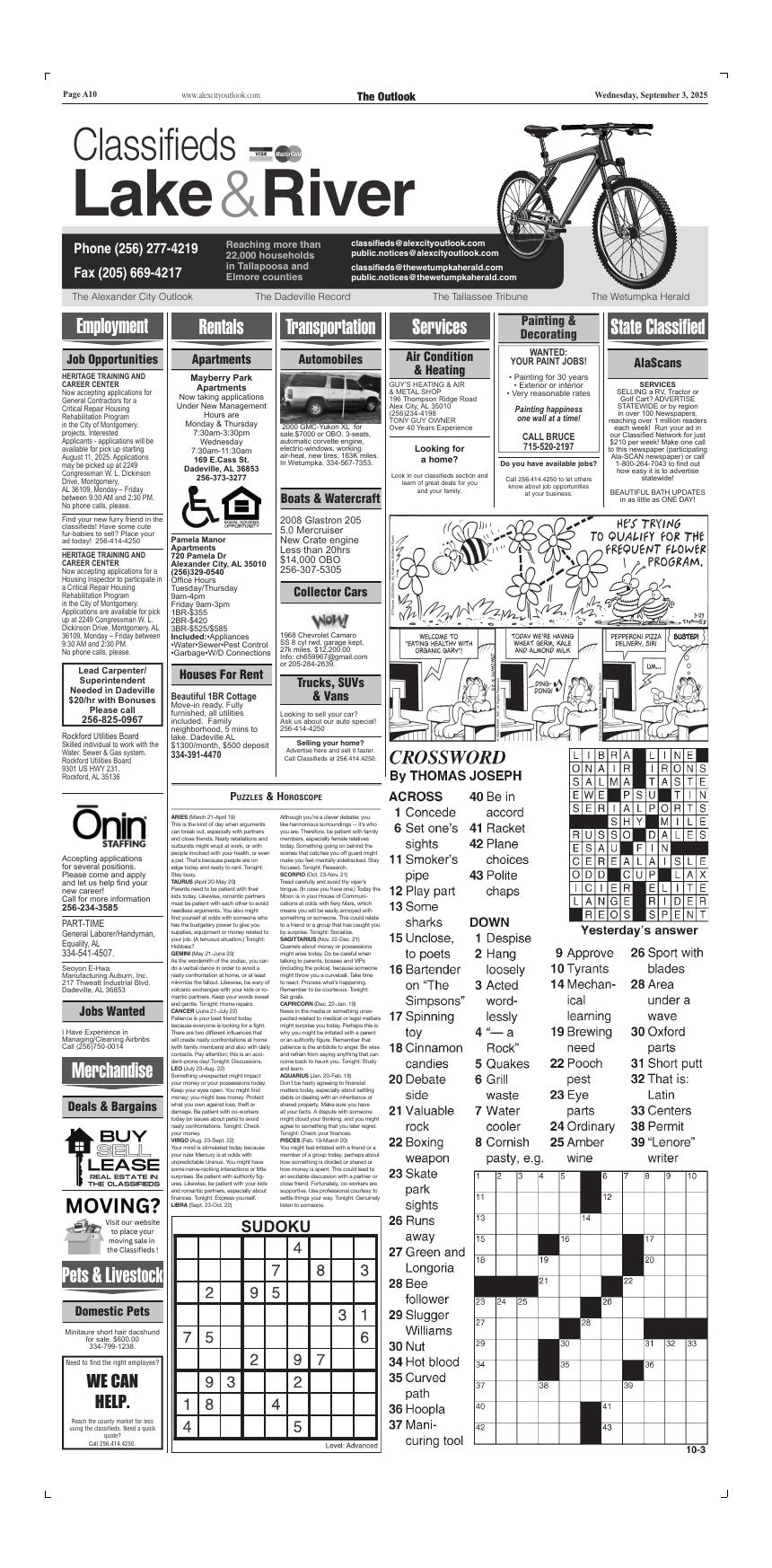 Page A10 | Alex City Outlook | tpimediagroup.org