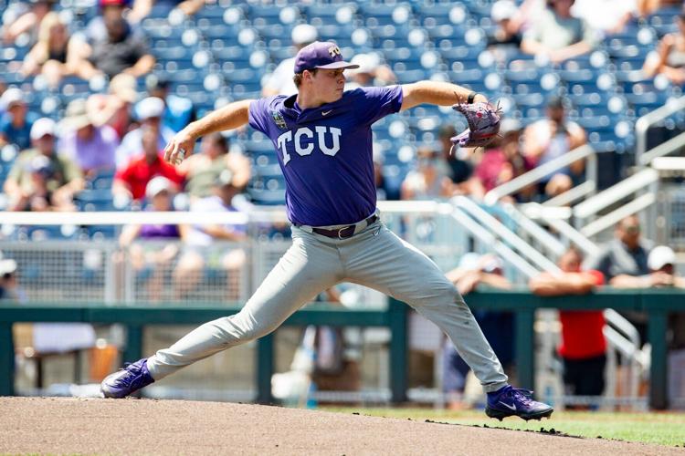 TCU ends Oral Roberts' surprising run at College World Series