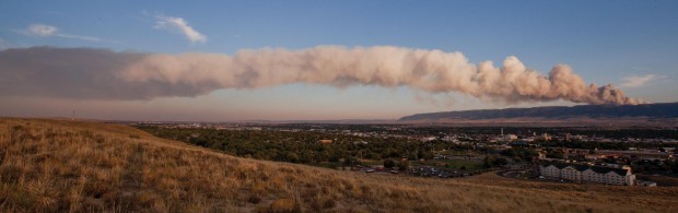 Fire burns on Casper Mountain, at least one structure lost