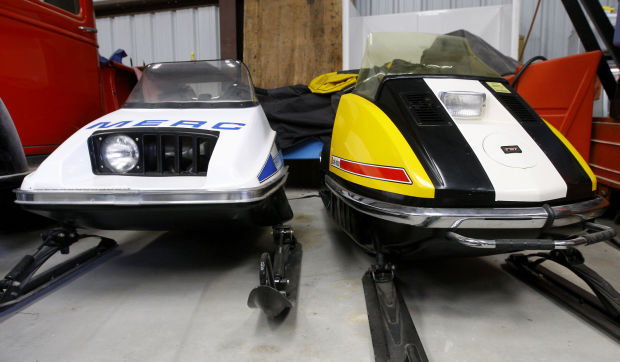 Vintage snowmachine show offers more than old sleds