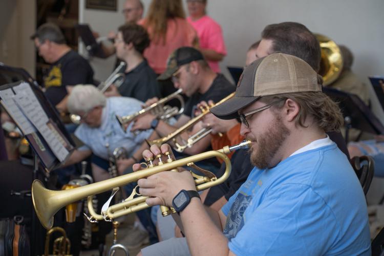 Casper Municipal Band rehearses for the community