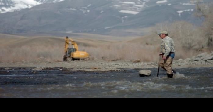 Greybull River flows through new fish-friendly dam