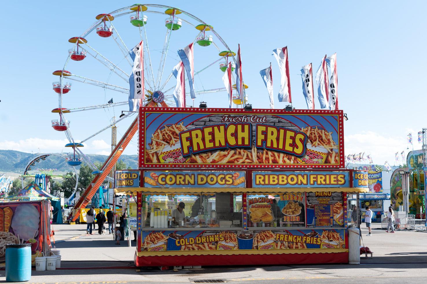 Fair food at the Central Wyoming Fair and Rodeo