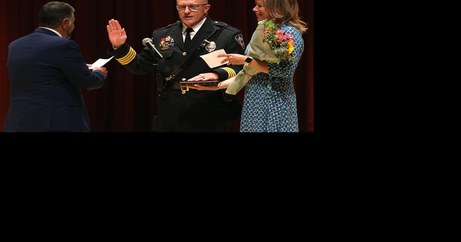 Casper Chief of Police Shane Chaney sworn in