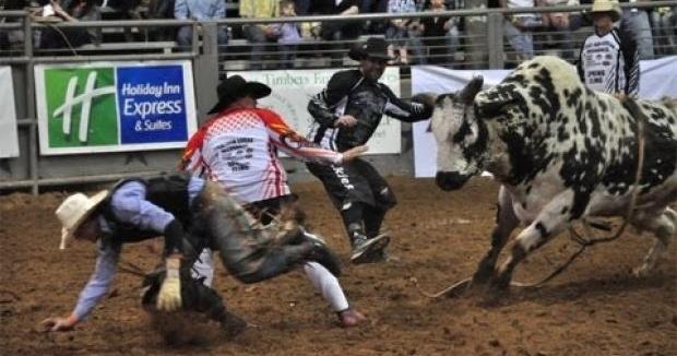 Rodeo wrecks
