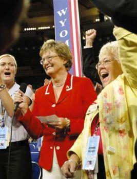 Jackson delegate nominates Cheney