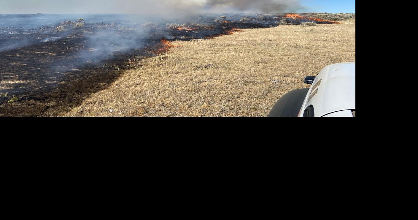 Johnson County wildfire doubles in size; authorities say it's lightning ...