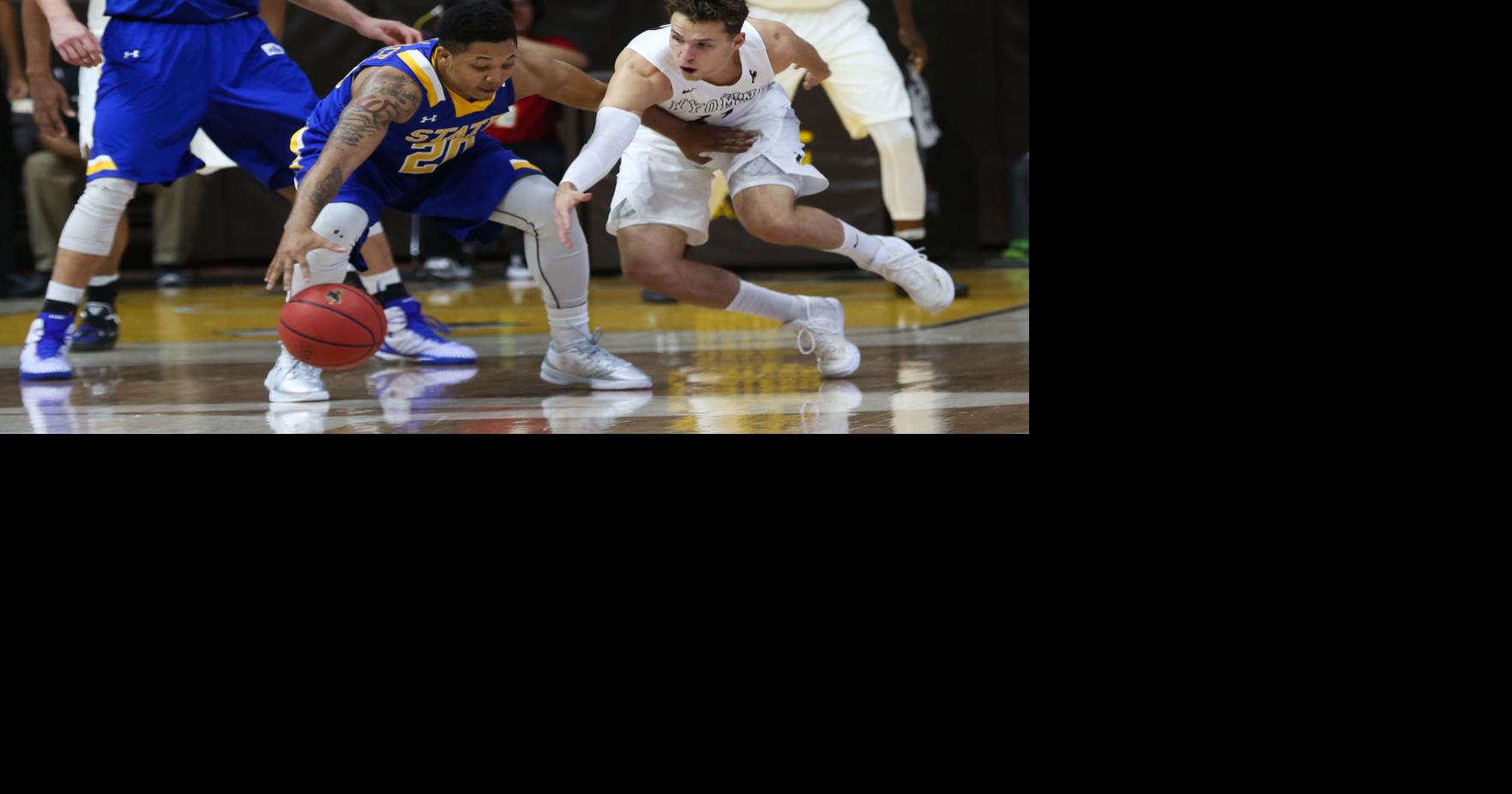 Wyoming junior Jeremy Lieberman puts the pressure on with full-court ...