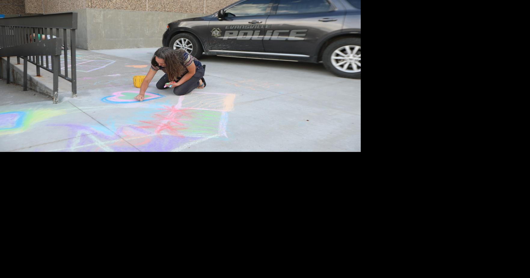 Evansville swastika display covered up by locals