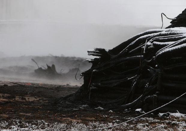 Update: Fire near Casper burns 8 million pounds of plastic pipe [Video]