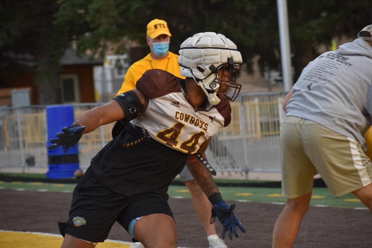 'Slippery' Victor Jones pushing for larger role on Wyoming's defensive line