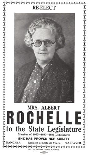Kathleen Ogden Rochelle was a woman of many political firsts