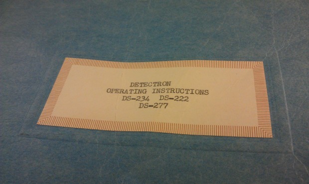 Blast from the past: Detectron uranium detector