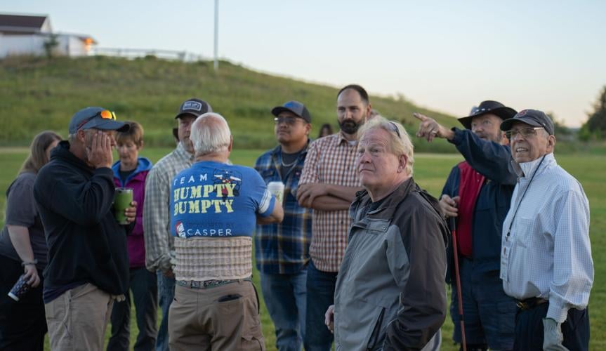 Kicking dirt at the Casper Balloon Roundup