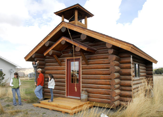 Park County log cabin a modern 1-room schoolhouse