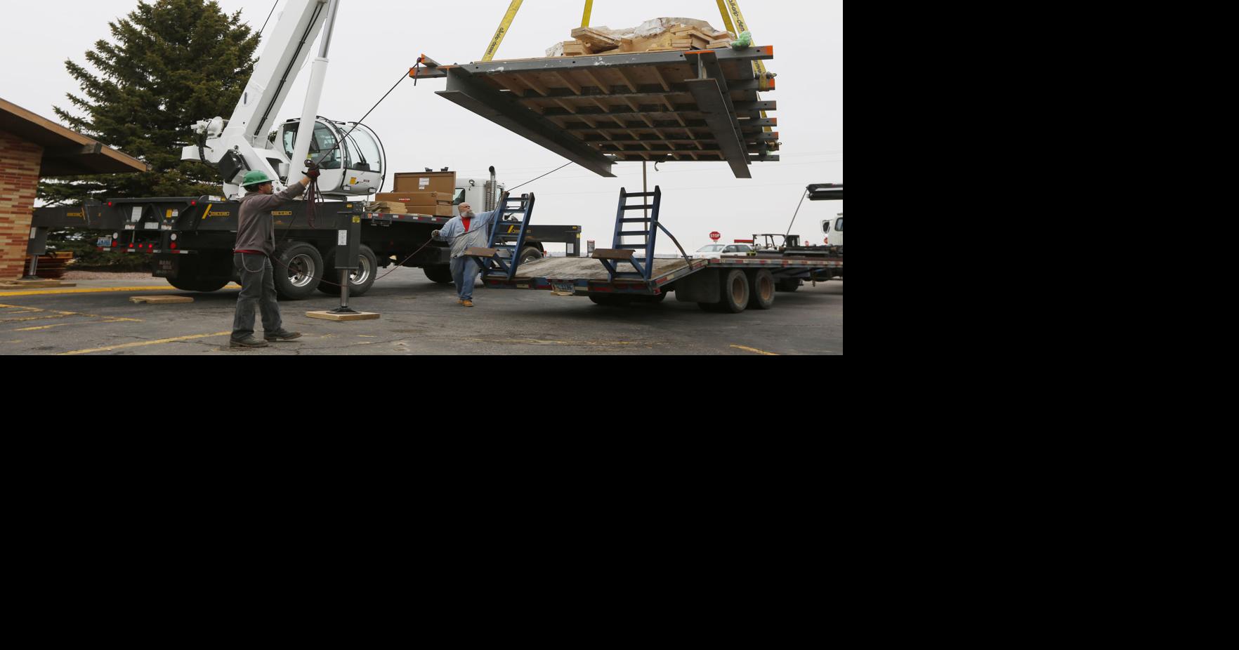 Photos: Lee Rex the T. rex moves to a new home at Casper College