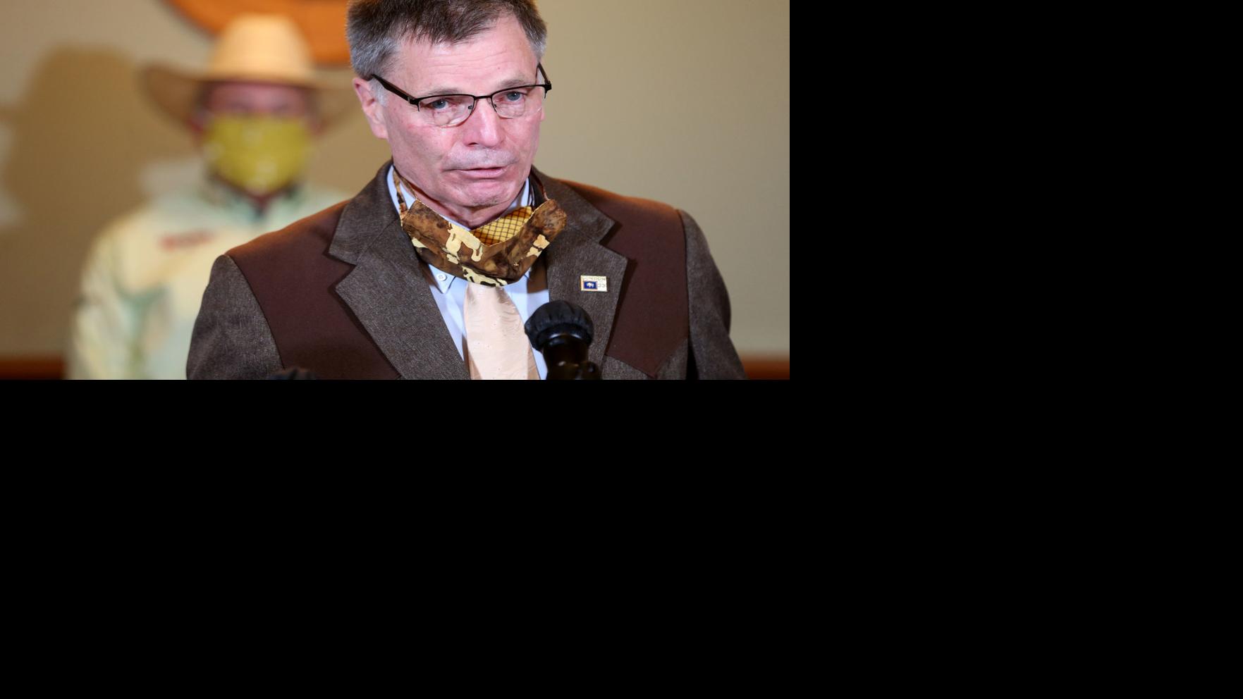 Watch now: Wyoming Gov. Mark Gordon holds news conference | Casper ...