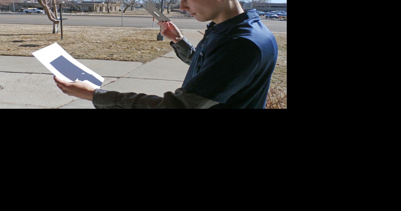 How to make a pinhole viewer and other eclipse-viewing safety tips