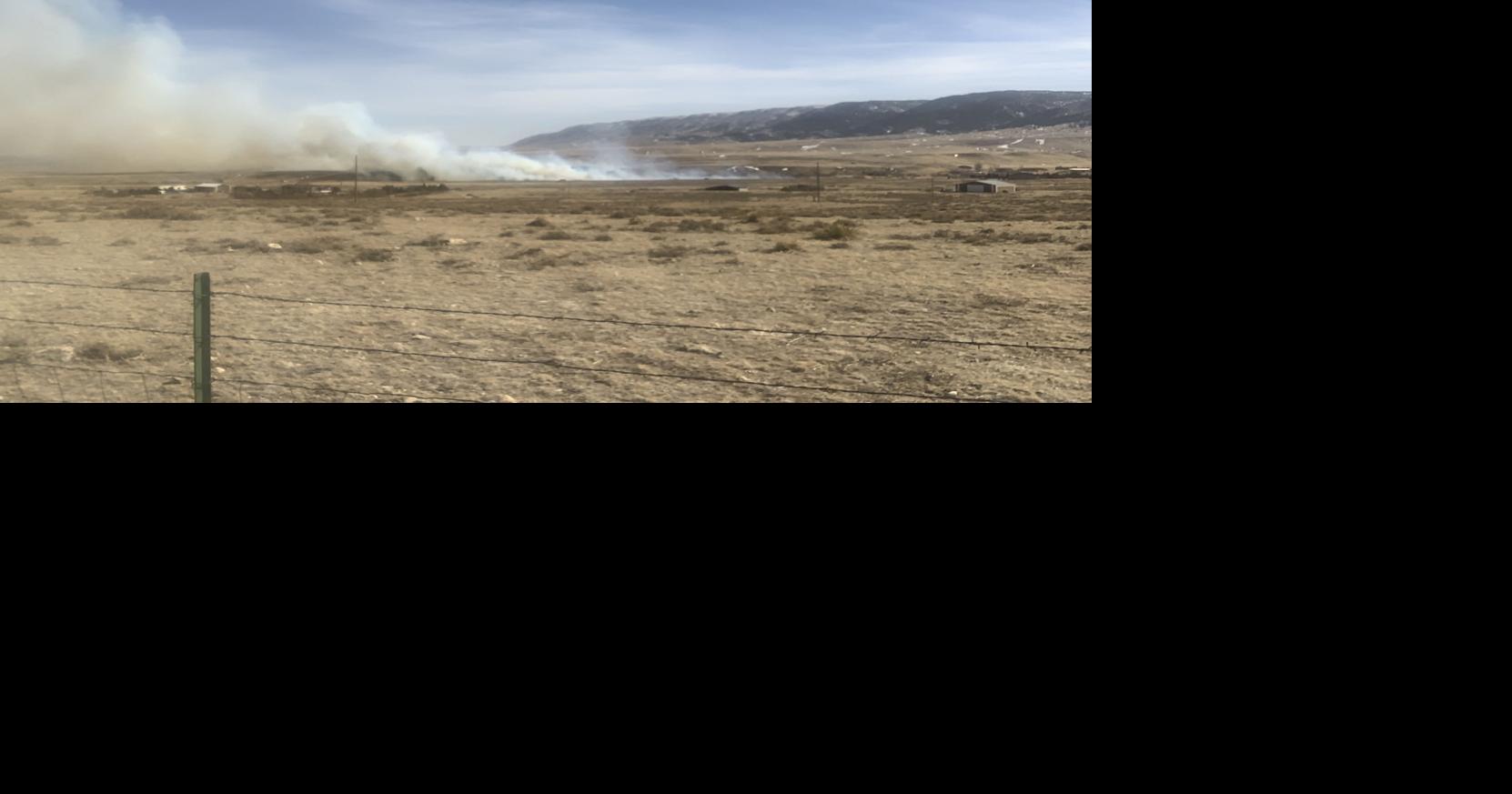 Fire burning in east Casper