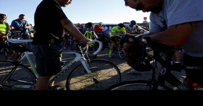 Casper cyclists ride to remember Matthew Harker