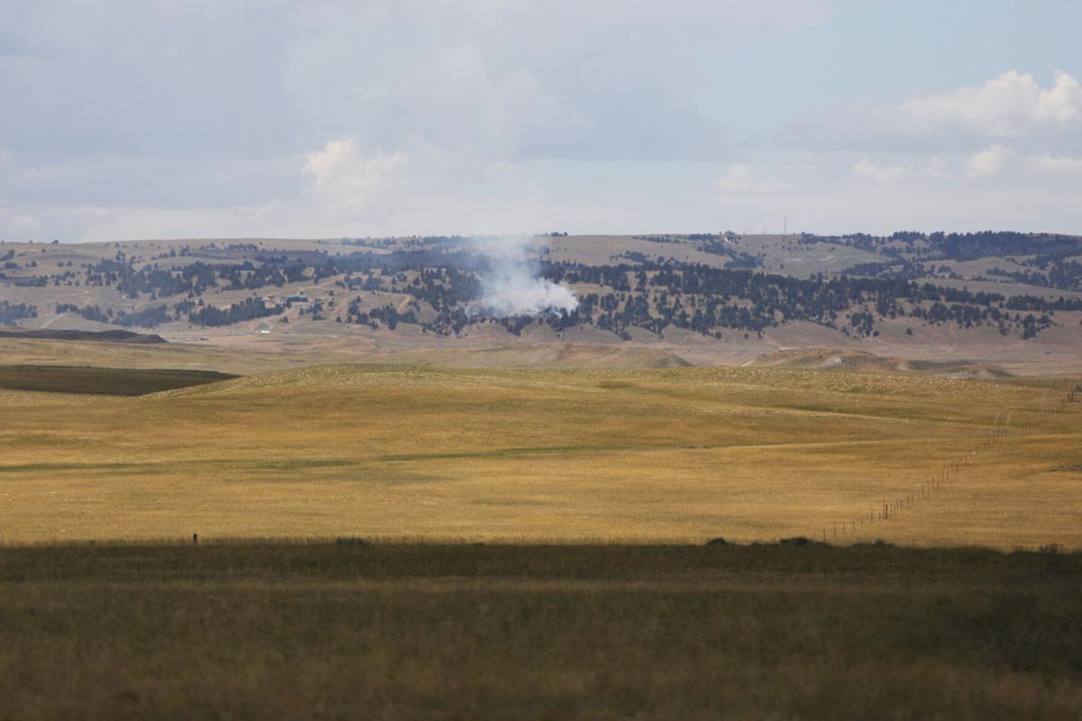Fire in rural Natrona County contained after destroying home