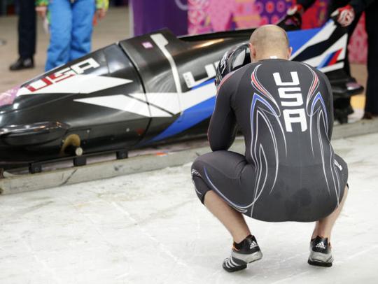 Photos: U.S., Jamaican bobsled