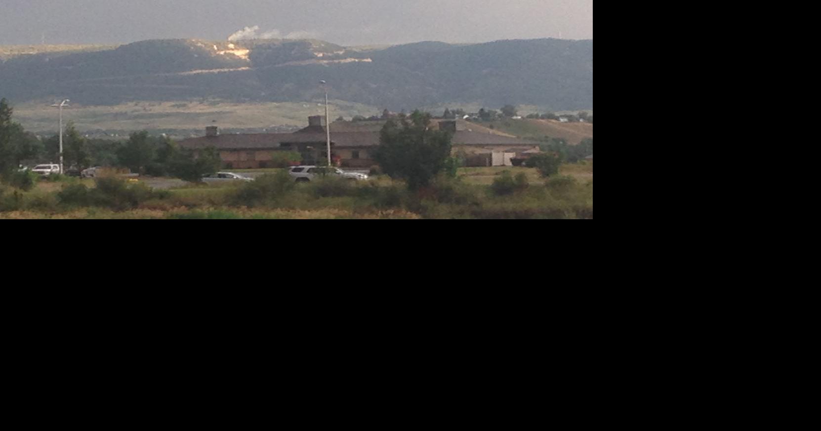 Fire burns on Casper Mountain; no homes are currently threatened