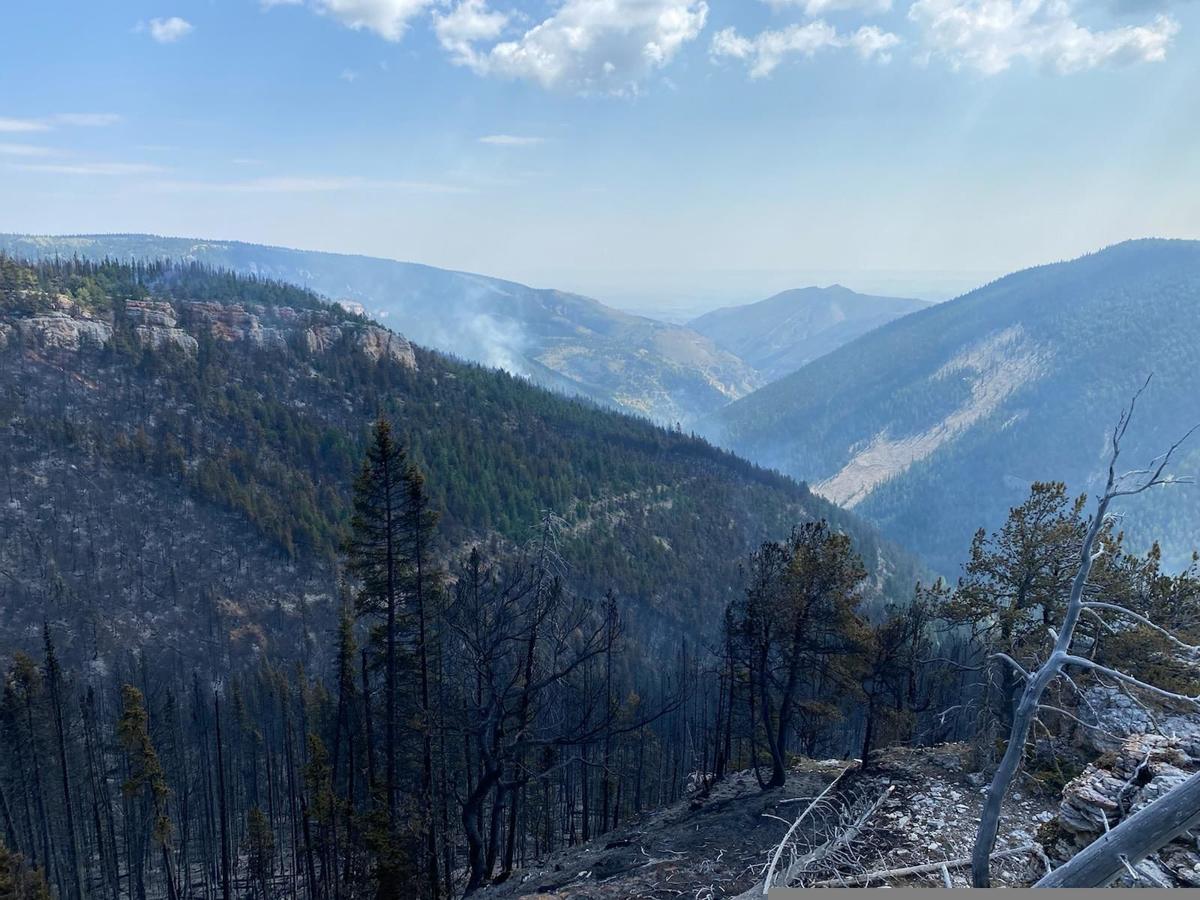 Crater Ridge fire grows to 600 acres, still 0% contained