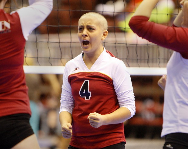 Prep Volleyball: Laramie's Lepper inspires in battle against cancer