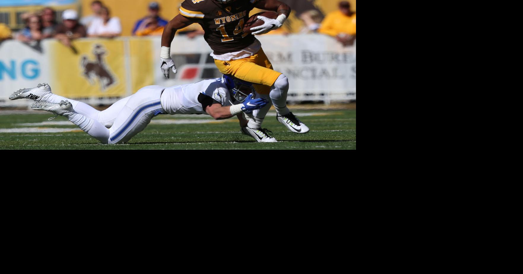 Wyoming receiver, designated film buff C.J. Johnson thrives in ...