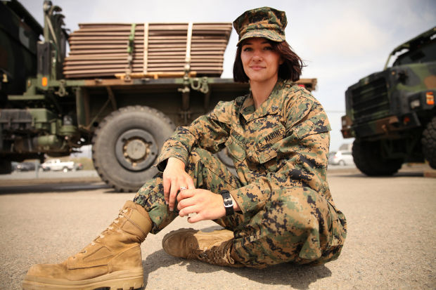 Five questions with U.S. Marine Jayme Copeland