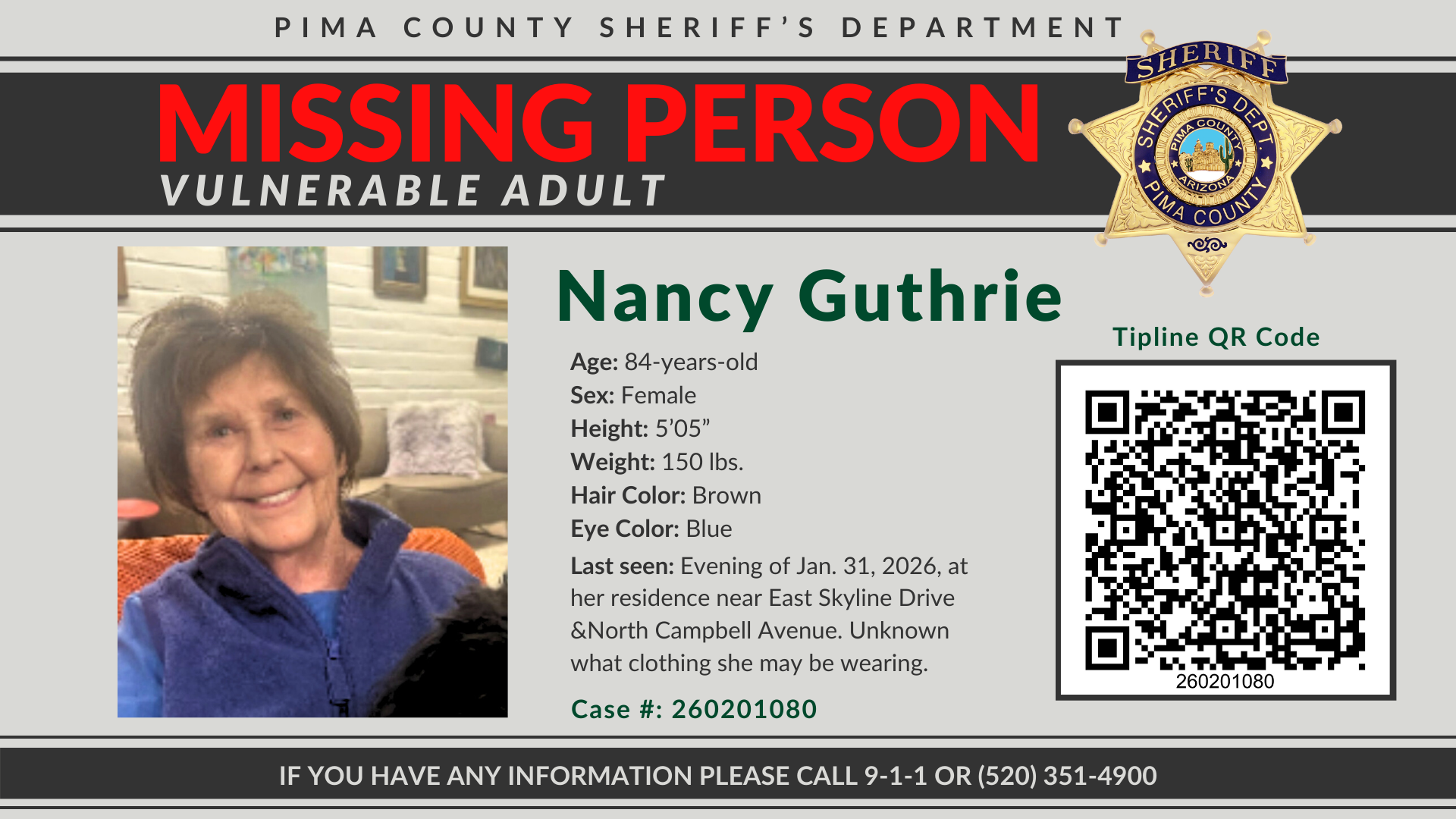 What to know about Nancy Guthrie’s abduction