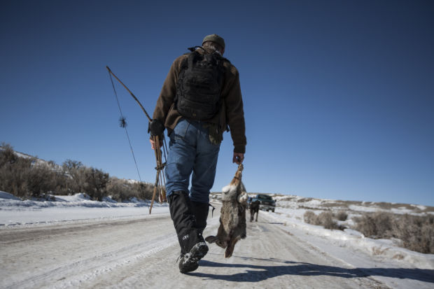 Bowhunting for rabbits gives Wyoming hunters chance for winter sport