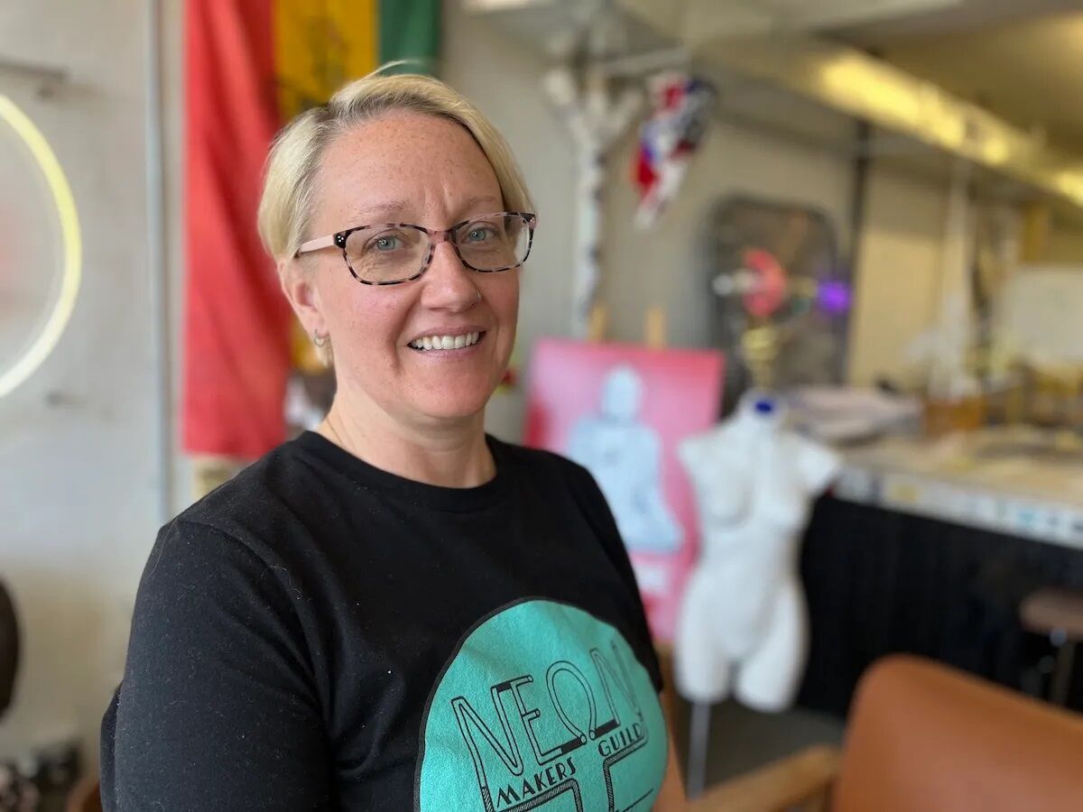 Neon niche: Tube-bender Connie Morgan lights up Wyoming