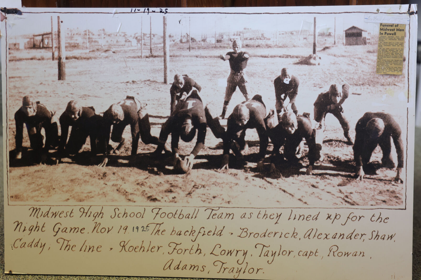 Midwest School celebrates 100 years of football history