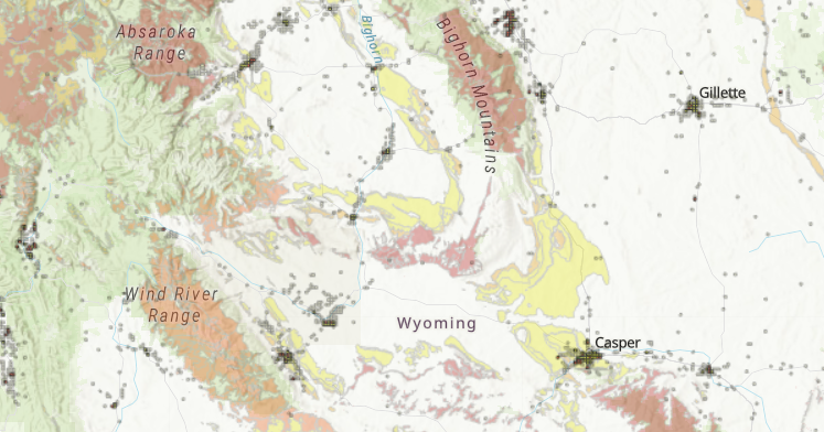 Wyoming creates online tool to warn of radon potential