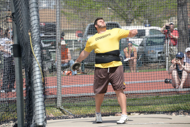 Wyoming thrower Finley seeks challenges in track and field, acting