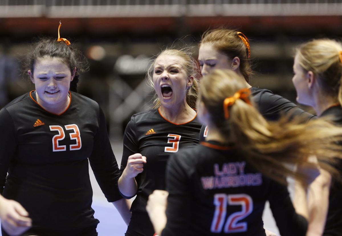 Photos: Wyoming State Volleyball, Friday